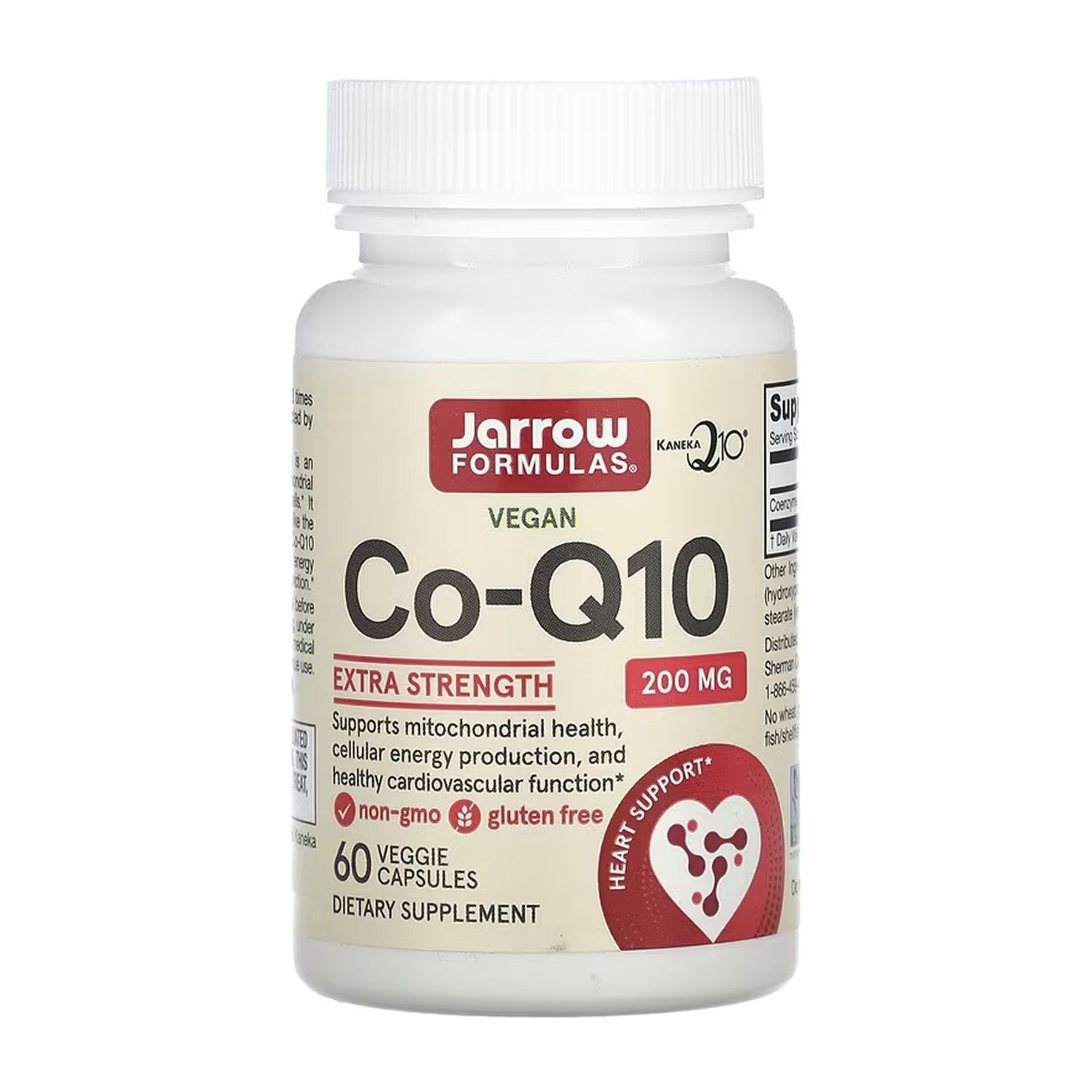 Коензим Q10, Co-Q10 200 mg - 60 caps Jarrow Formulas купити в HealthFit ...