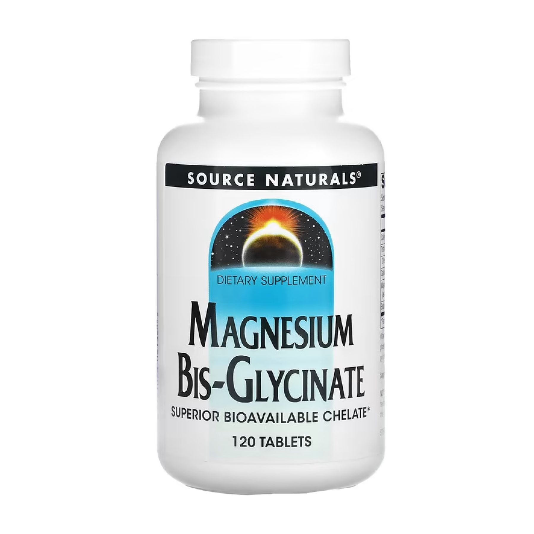 Magnesium Bis-Glycinate - 120 tabs Source Naturals купити в HealthFit ...