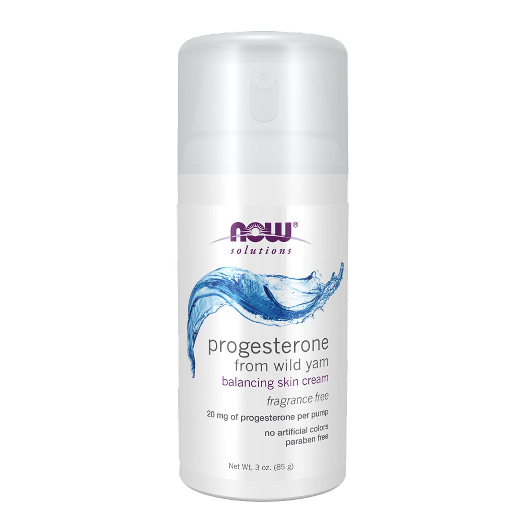Progesterone from Wild Yam Balancing Skin Cream - 85g Now Foods купити ...